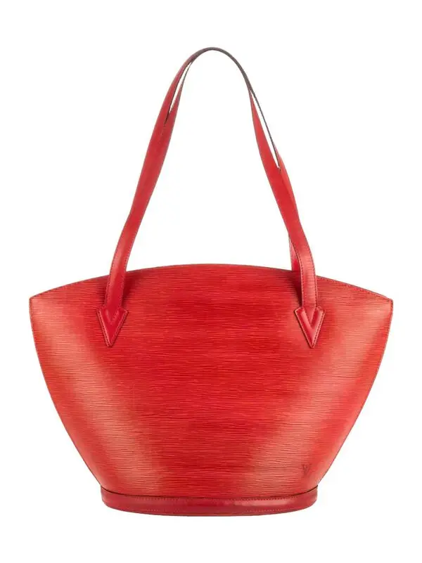 LOUIS VUITTON St. Jacques Tote Bag - Red