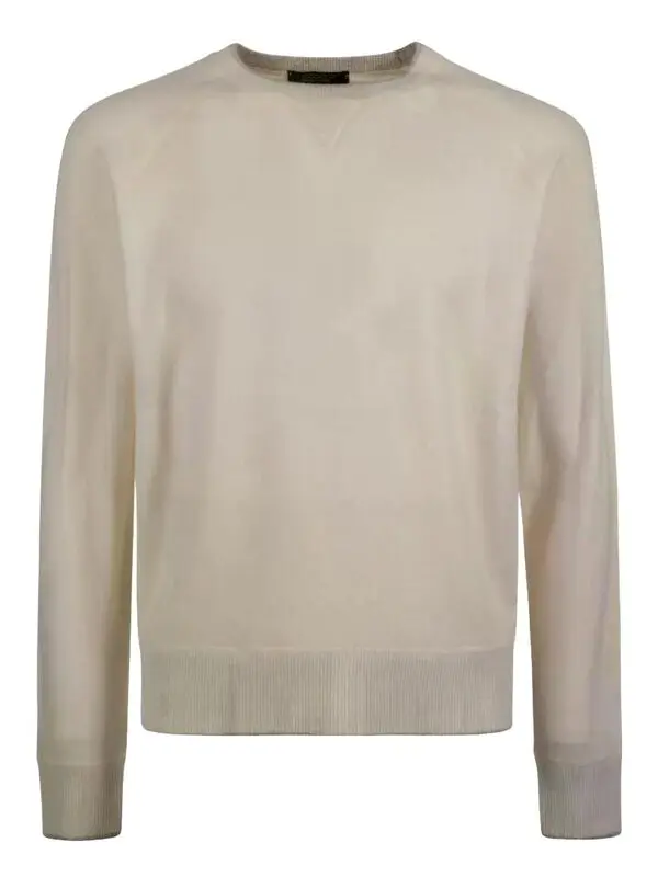 ARAGONA Raglan Cashmere Knitwear - Neutrals