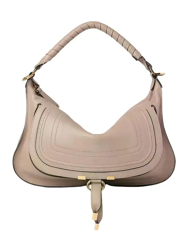 Chloé Zip Handle Shoulder Bag - Neutrals