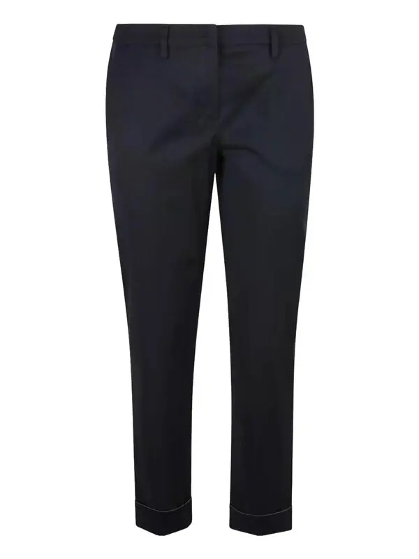 Fabiana Filippi Cuffed Trousers - Blue