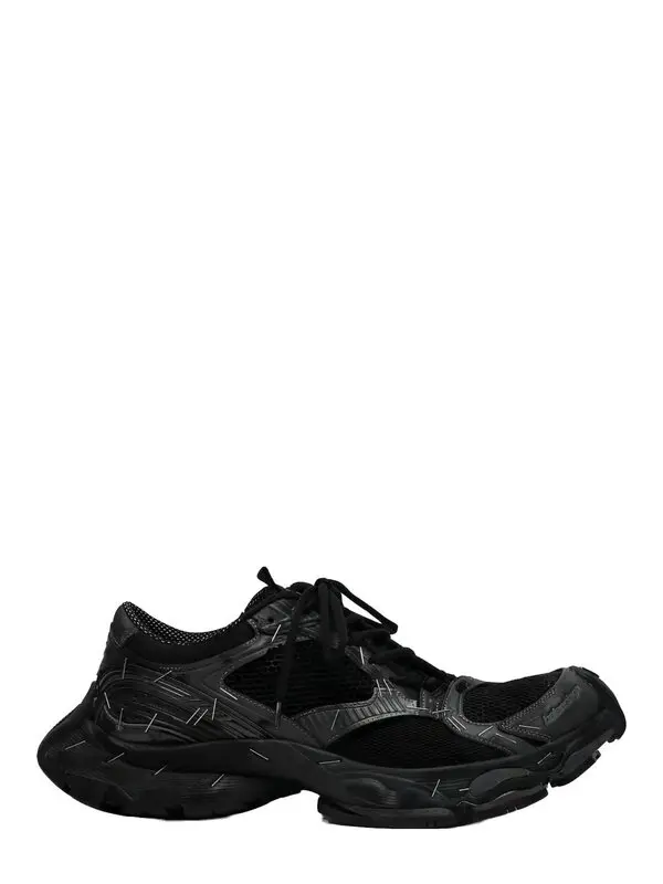 Balenciaga Stapler Mesh Sneakers - Black