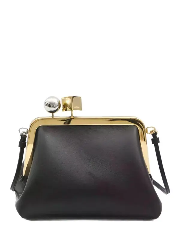 Jacquemus Le Berlingot Leather Clutch Bag - Black