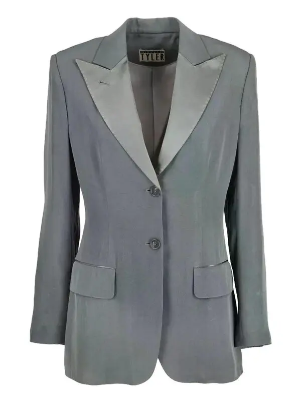 Richard Tyler Peak-lapel Blazer - Grey
