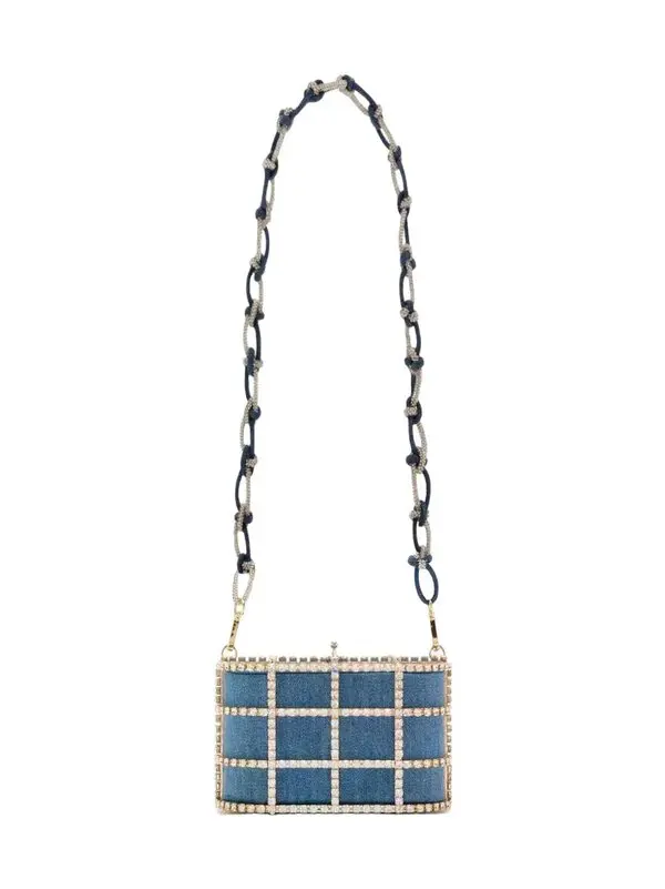 Rosantica Mini Shell Clutch - Blue
