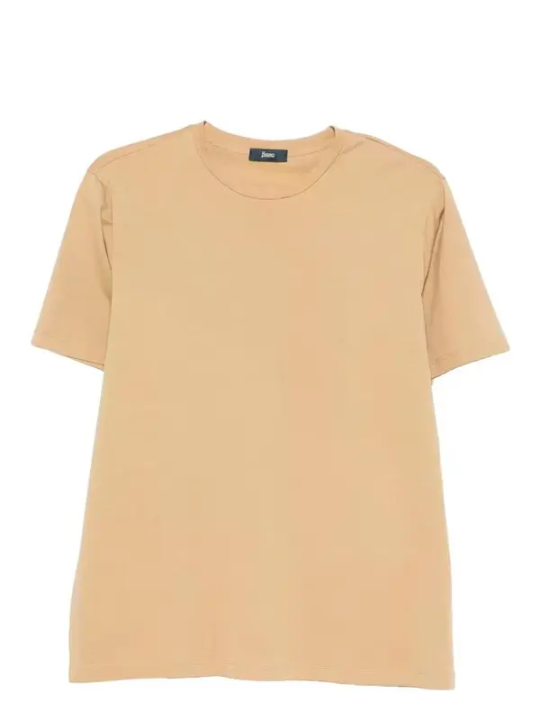 Herno Round-neck T-shirt - Neutrals