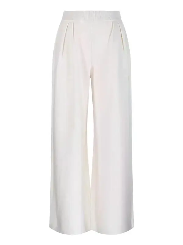 Max Mara Pleated Wide-leg Trousers - Neutrals
