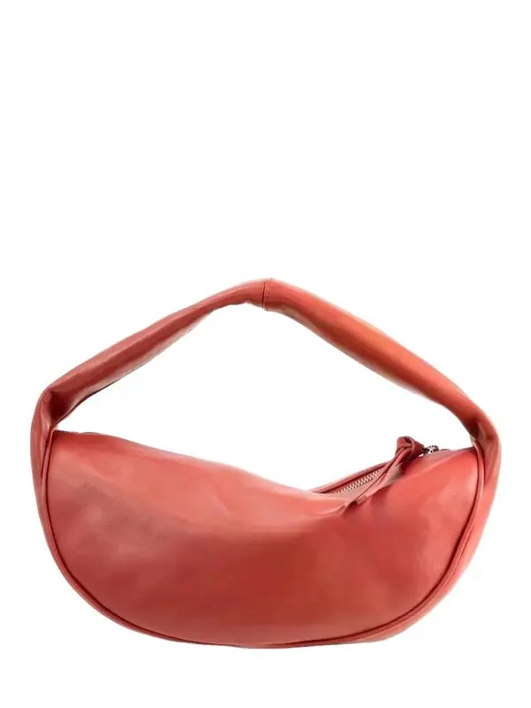 By Far Cush Leather Shoulder Bag - Red