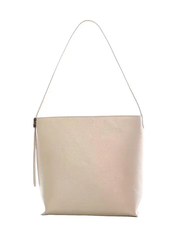 COCCINELLE Pebble-grain Shoulder Bag - Neutrals