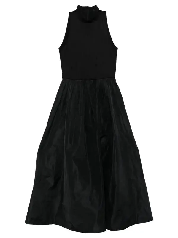 Maje Sleeveless Midi Dress - Black