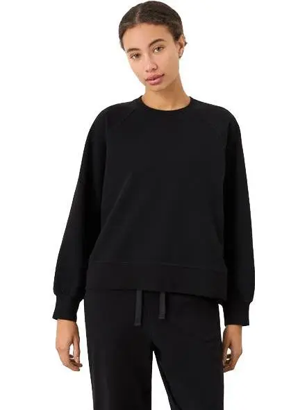 PACT Cloudknit Raglan Crew - Black