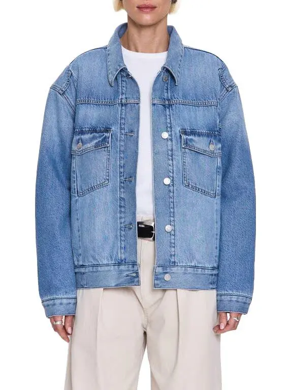 PISTOLA Landon Padded Denim Trucker Jacket - Prestige