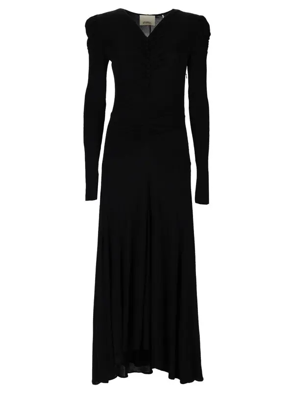Isabel Marant Nejima Long Dress - Black