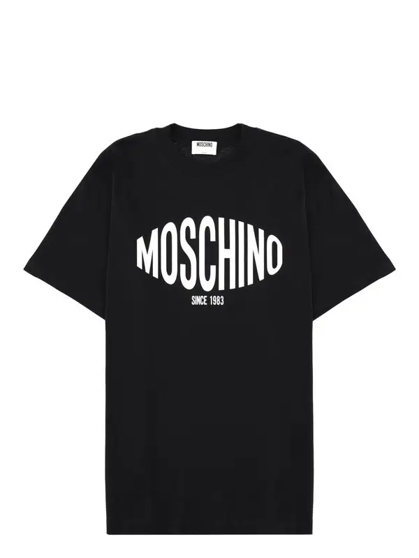 Moschino T-shirt With Logo - Black