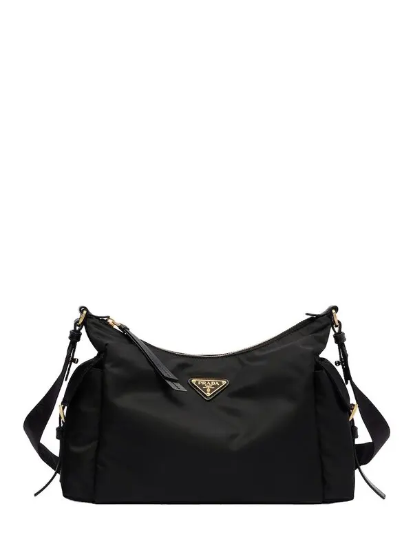 Prada Re-nylon Shoulder Bag - Black