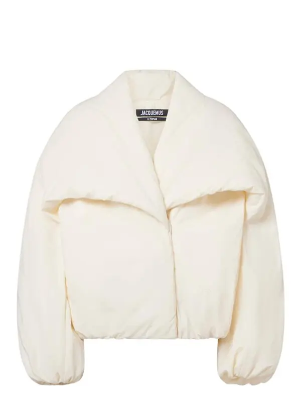 Jacquemus Chale Bomber Jacket - White
