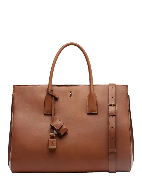 Saint Laurent Sac De Jour Large Tote - Brown