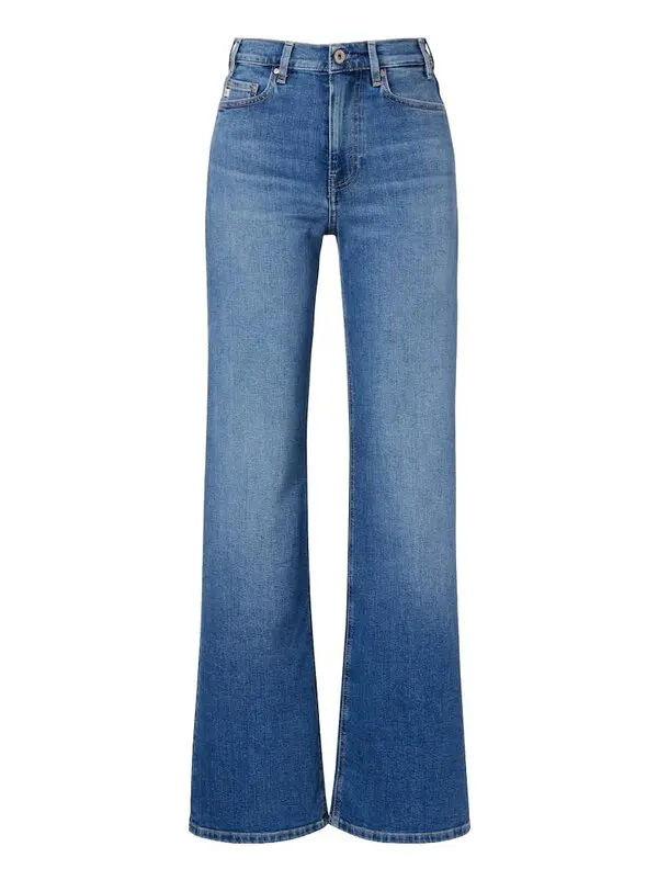 Ag Wide Leg Jeans - Blue