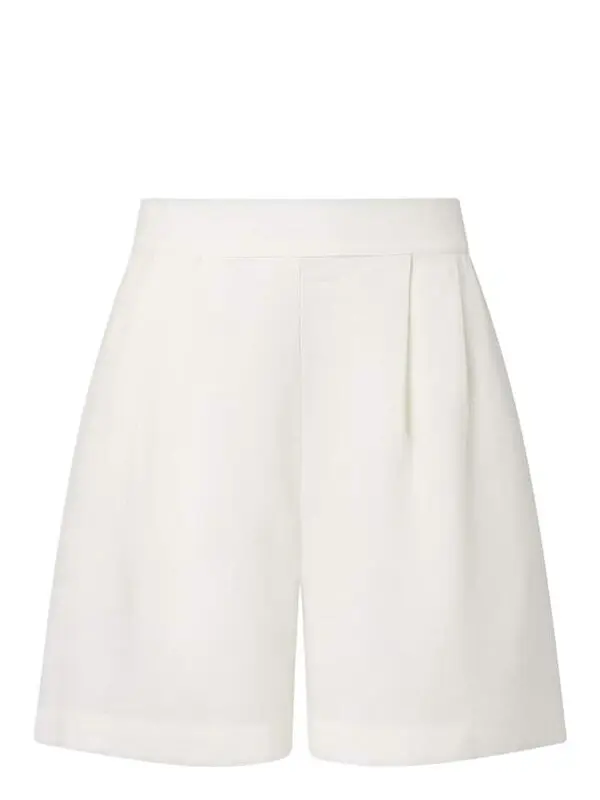 Asceno Linen Shorts - White