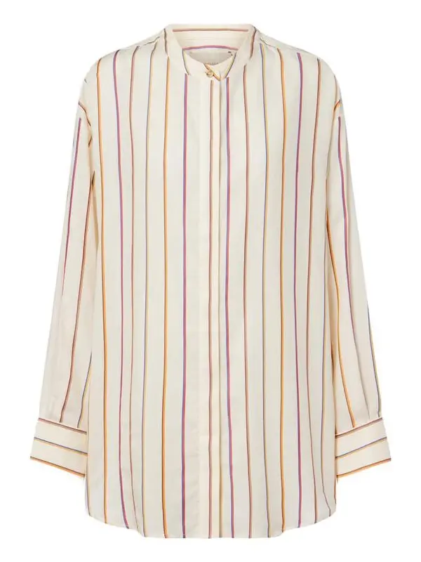 Asceno Ferrara Striped Shirt - Multicoloured