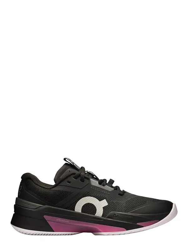 On The Roger Pro Fire Sneakers - Black/pink