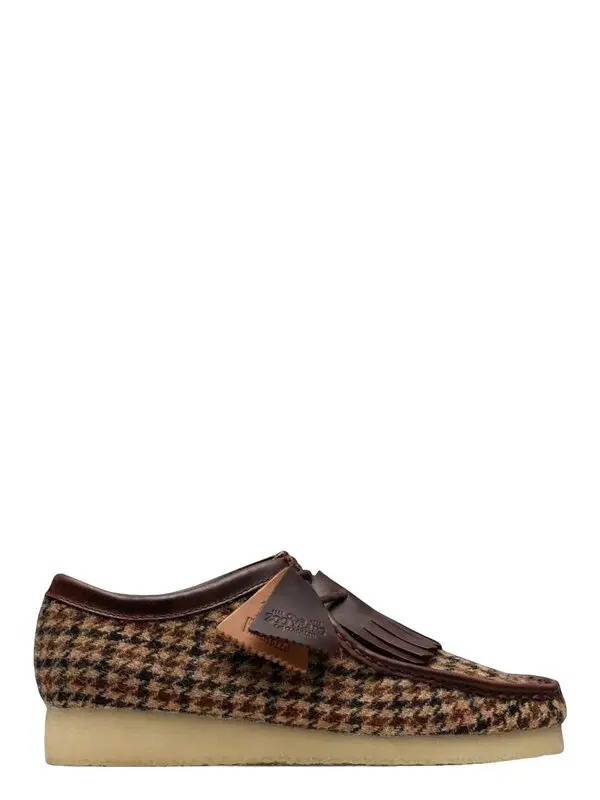Clarks Originals Wallabee Harris Tweed Pack - Brown Tweed Combination