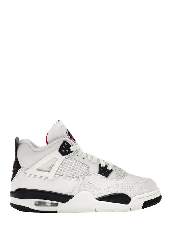 JORDAN 4 Retro Flight Club Gs - Sail/black/university Red