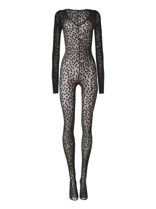 Wolford Polka Dot Catsuit - Black