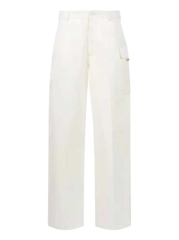 Marni Cargo-pocket Trousers - White
