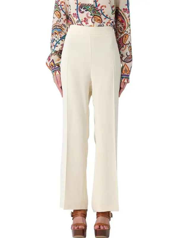 Etro Wide Leg Trousers - White