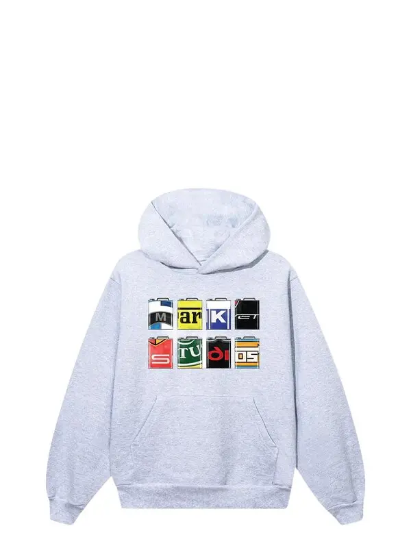 MARKET Oil Can Graphic Hoodie - Grey