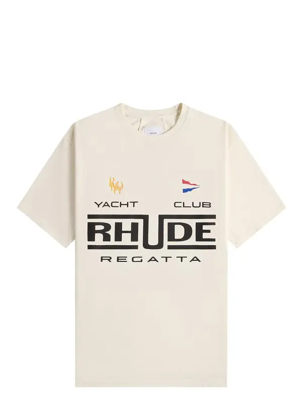 Rhude Virgin Islands Script Tee - White