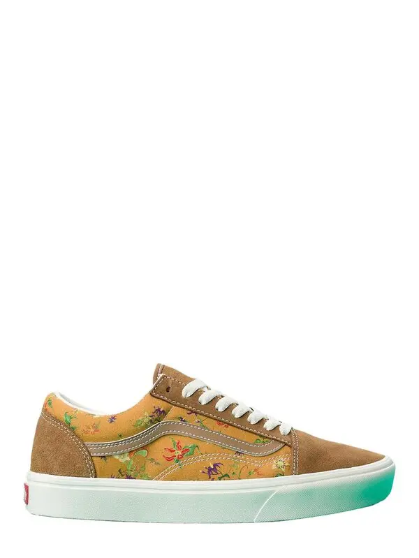VANS Comfycush Old Skool 'fatal Floral' Sneakers - Brown