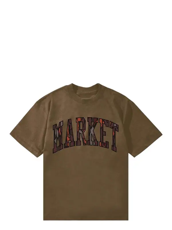 MARKET Arc T-shirt - Brown