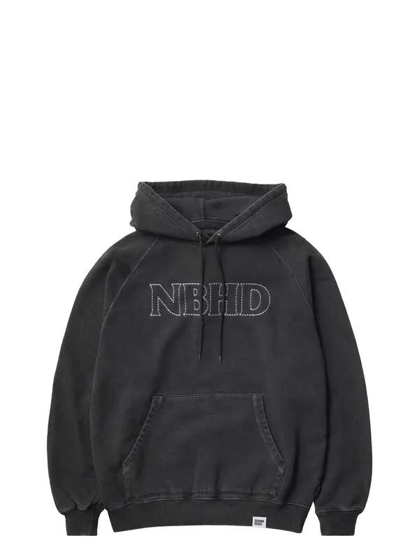 NEIGHBORHOOD Pigment Dyed Hoodie - Black
