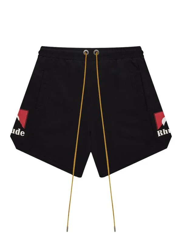 Rhude Moonlight Logo Short - Black