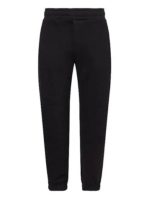 ARNE Relaxed-fit Cotton-blend Jogging Bottoms - Black