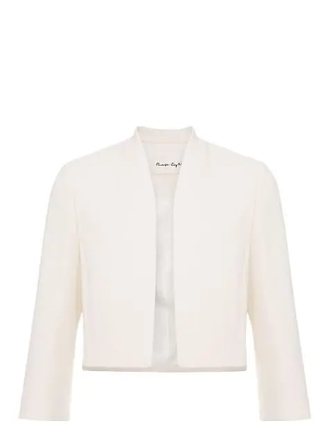 PHASE EIGHT Catherine Cropped Jacket - Cream