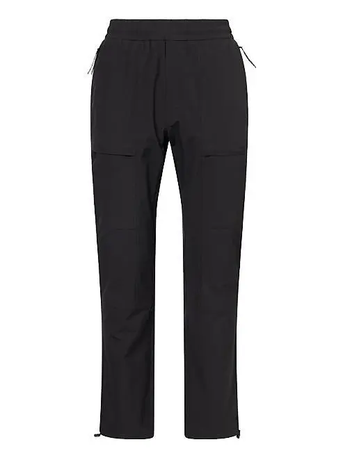ARNE Patch-pocket Shell Cargo Trousers - Black
