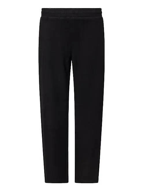 ARNE Relaxed-fit Knitted Jogging Bottoms - Black