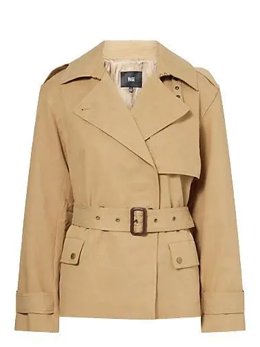 Paige Orsina Cotton-blend Jacket - Khaki