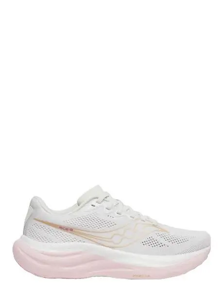 Saucony Ride 19 Sneaker - White/silk