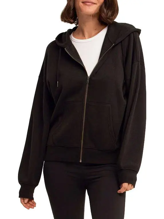 THREADS 4 THOUGHT Corissa Oversized Fleece Hoodie - Black