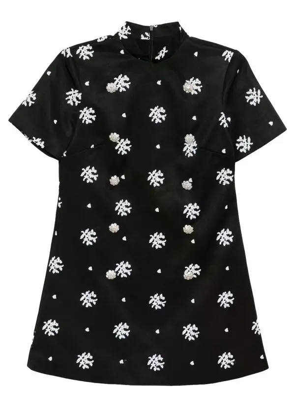 MACGRAW Virtue Mini Dress - Black