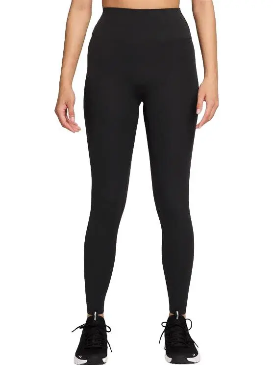 Nike Zenvy Dri-fit High Waist 7/8 Leggings - 010 Black/col Gy