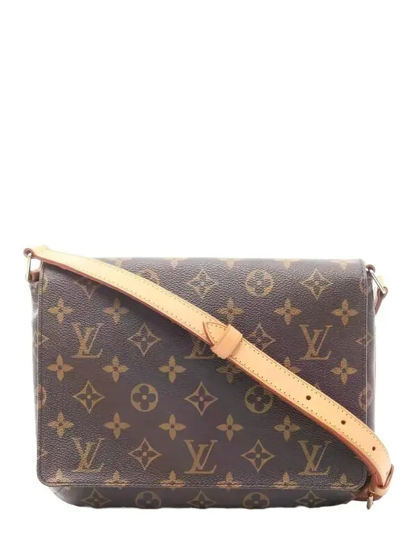 LOUIS VUITTON 2004 Musette Tango Crossbody Bag - Brown