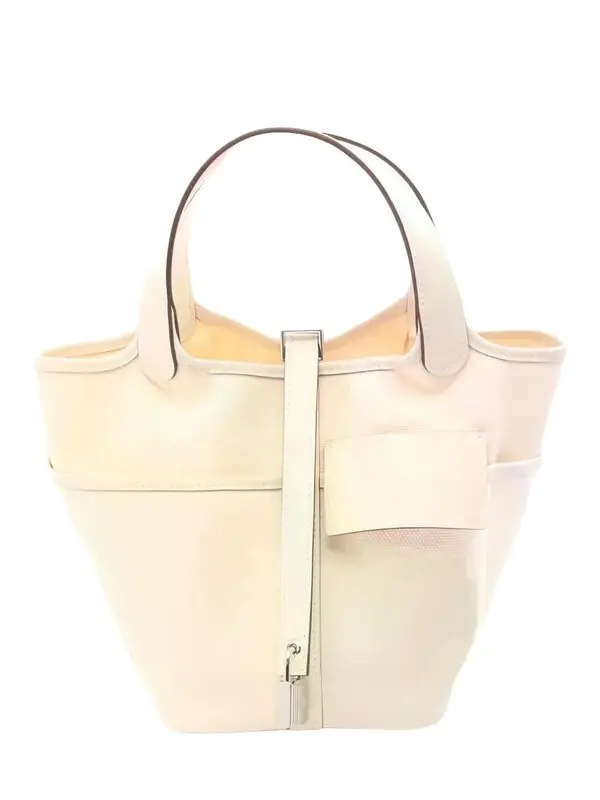 Hermès 2022 Picotan Lock Cargo Pm Tote - Neutrals
