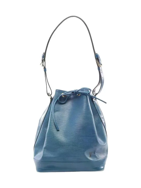 LOUIS VUITTON 1995 Noe Epi Toledo Bucket Bag - Blue