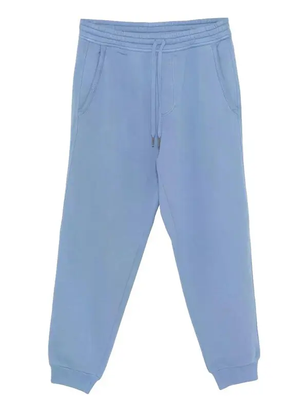 TOM FORD Cotton Track Pants - Blue