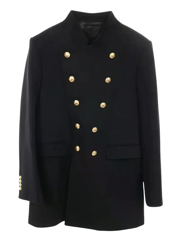 Celine 2010s Double-breasted Jacket - Black