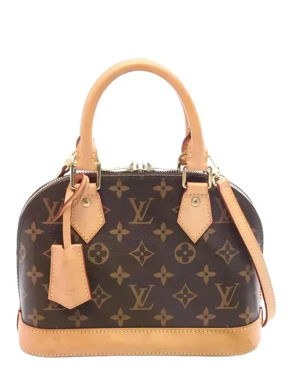 LOUIS VUITTON 2018 Alma Bb Handle Bag - Brown